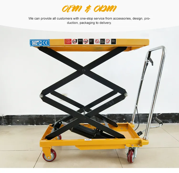 Plataforma Elevadora Hidráulica 150kg - Tienda Online